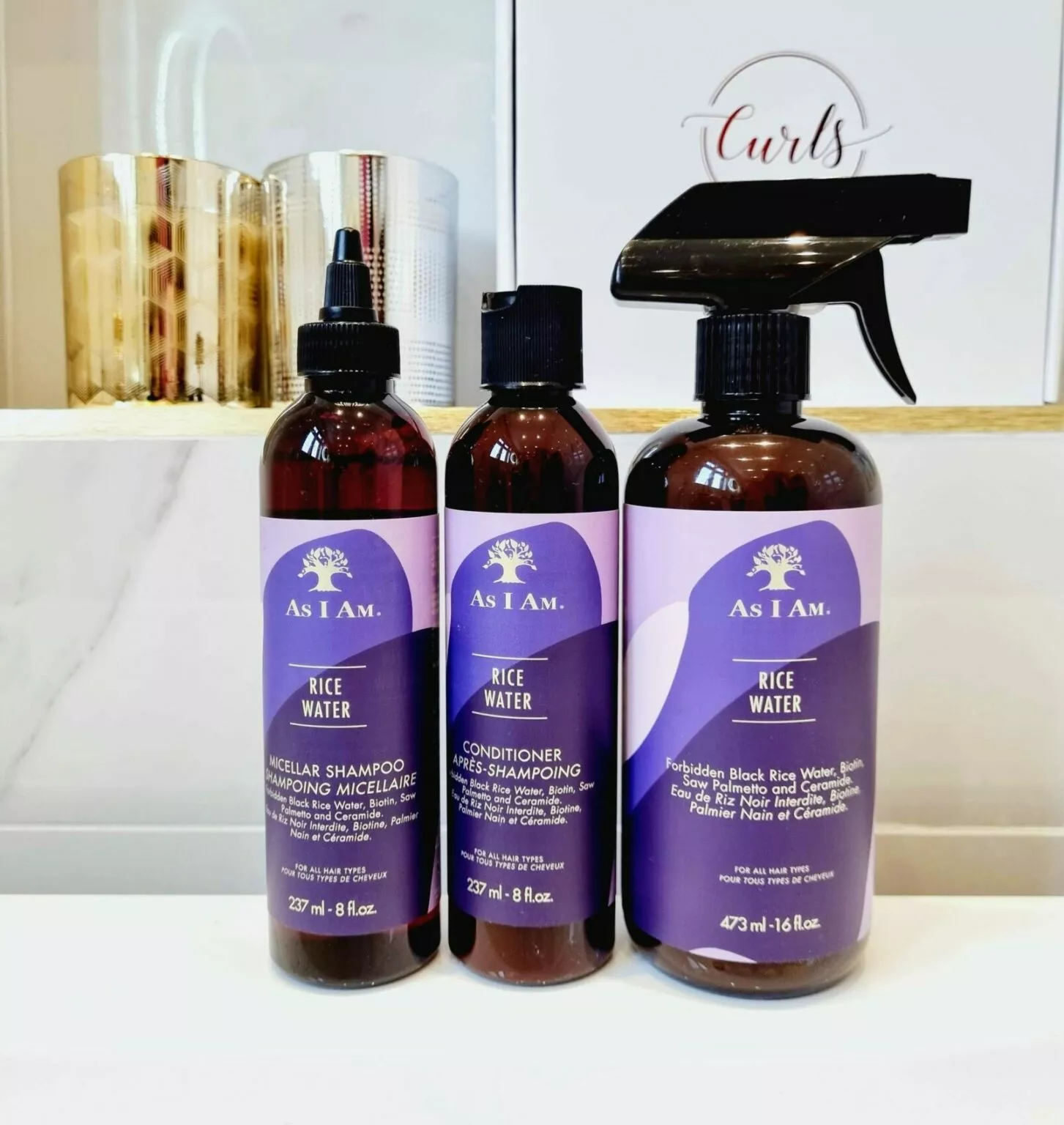 As I Am Rice Water Conditioner 237ml | Curls Allowed