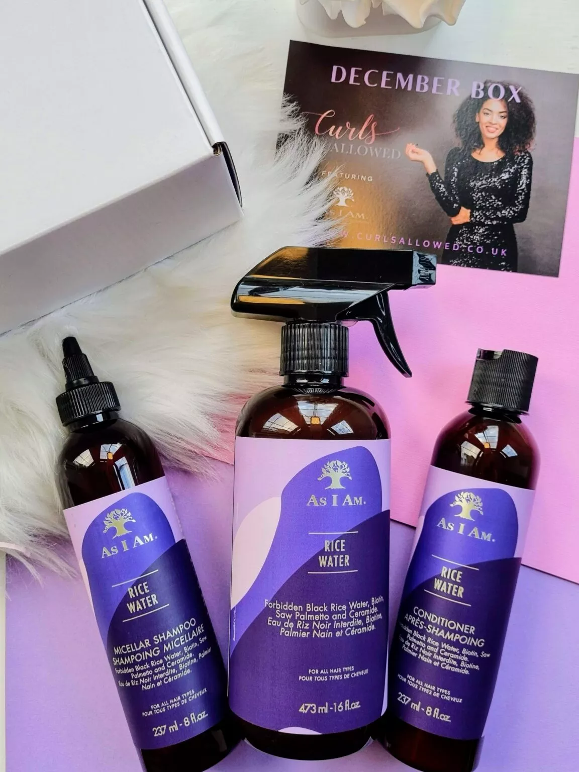 As I Am Rice Water Spray 473ml | Curls Allowed